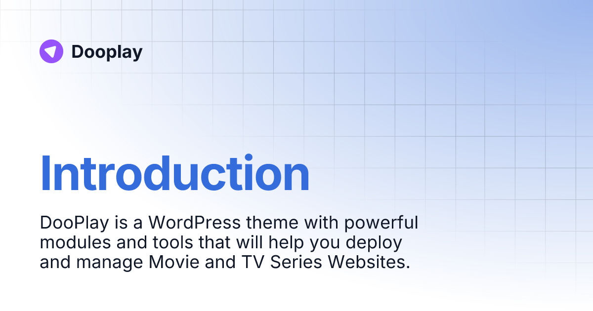 Introduction | Dooplay